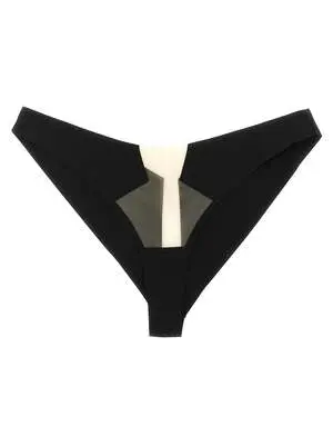 Rick Owens X Livy 'block Line' Briefs - Black