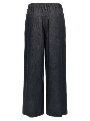 Brunello Cucinelli A-line Pleated Pants