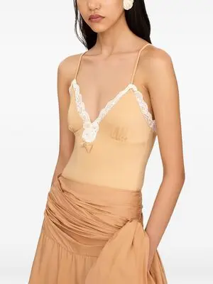 Chloé Lace Detail Top