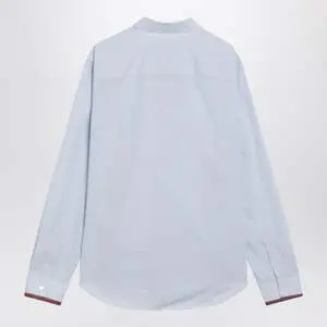 Gucci Light Striped Shirt With Web Detail