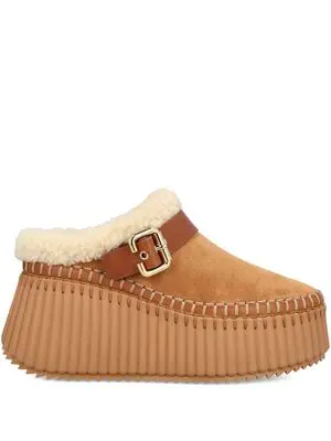 Chloé Nama Platform Boots - Multicolor