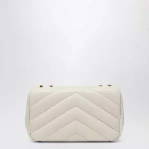 Saint Laurent Loulou Small Bag White Leather - Cream