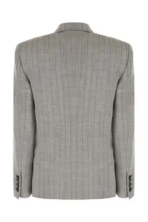 Stella McCartney Striped Double-breasted Blazer