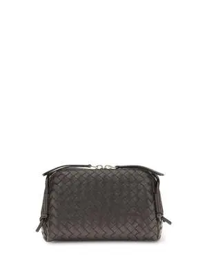 Bottega Veneta Concert Handle Clutch - Black