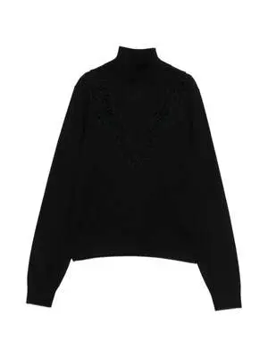 Zimmermann Valiant Wool Turtle-neck Sweater - Multicolor
