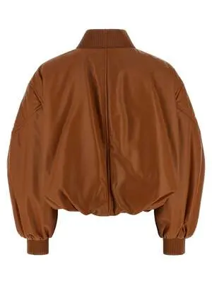 Givenchy Lamb Leather Jacket - Brown