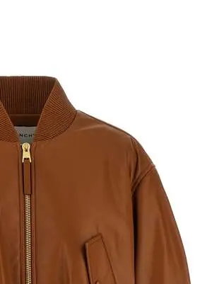 Givenchy Lamb Leather Jacket - Brown