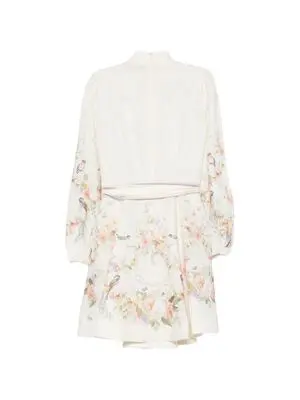 Zimmermann Valiant Linen Mini Dress