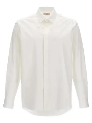 Valentino Garavani Shirt With Flower Patch