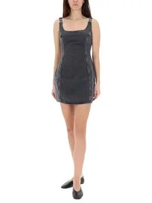 MARINE SERRE Moon Laser Mini Dress