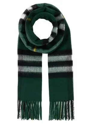 Burberry Embroidered Cashmere Scarf - Multicolor