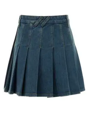 Burberry Stretch Denim Skirt