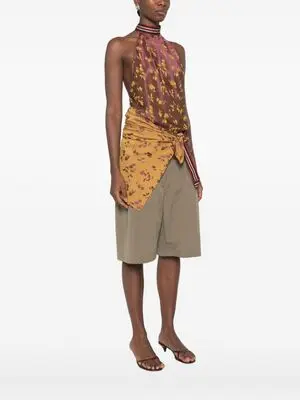Dries Van Noten Carfys Printed Top - Multicolor