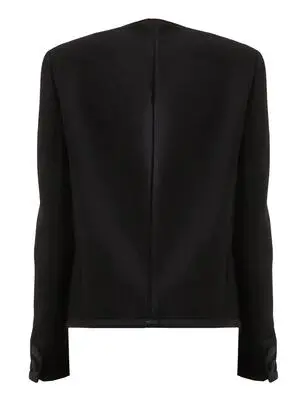 Dolce & Gabbana Double Crepe Single-breasted Jacket