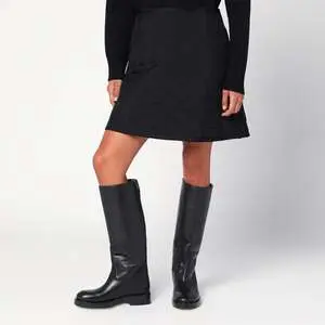JIL SANDER Quilted Skirt - Black