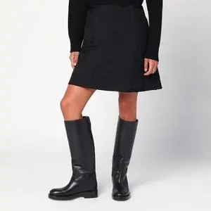 JIL SANDER Quilted Skirt - Black