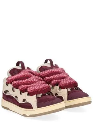 LANVIN Leather Curb Sneaker