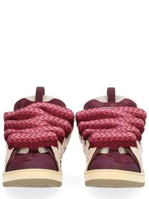 LANVIN Leather Curb Sneaker