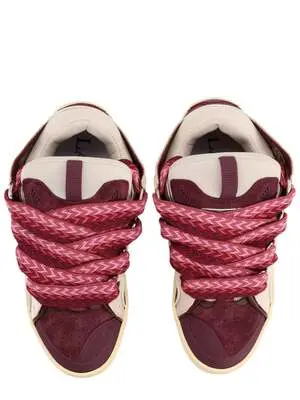 LANVIN Leather Curb Sneaker