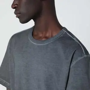 Séfr Mauro Washed-effect T-shirt In Organic Cotton