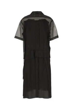 MAISON MARGIELA Layered Mesh Dress - Multicolor