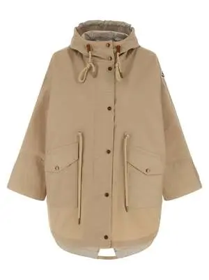 Moncler Brunnera Parka - Cream