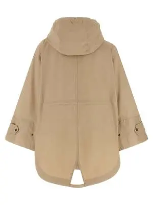 Moncler Brunnera Parka - Cream