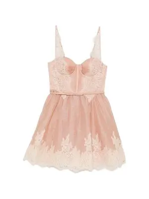 Zimmermann Valiant Silk And Linen Mini Dress - Multicolor