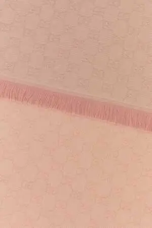 Gucci Embroidered Wool Scarf