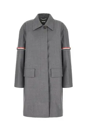 Thom Browne Clothing Coats - Multicolor