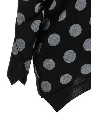 Junya Watanabe Polka Dot Maxi Cardigan