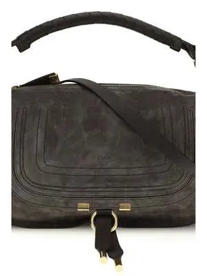 Chloé Small Marcie Shoulder Bag - Brown