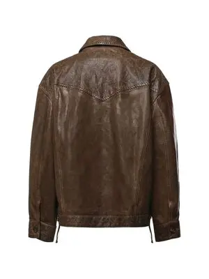 GOLDEN GOOSE Leather Jacket