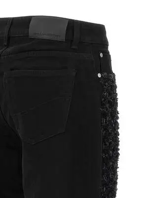 Stella McCartney Bouclé Jeans - Black