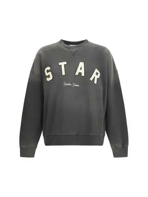 GOLDEN GOOSE Star Embroidered Sweatshirt - Gray