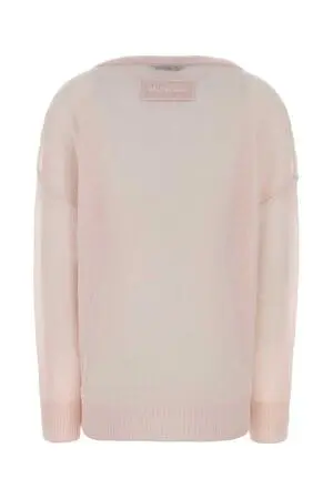 Balenciaga Pastel Cashmere Oversize Sweater - Pink
