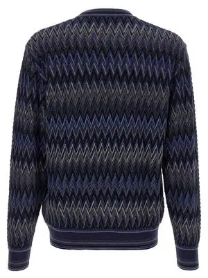 Missoni Zigzag Pattern Wool Sweater