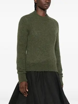 Dries Van Noten Texas Wool Crewneck Sweater