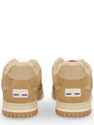Gucci Re-web Sneaker - Brown