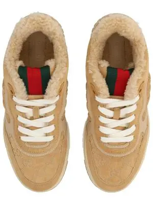 Gucci Re-web Sneaker - Brown