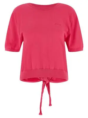 GANNI Bare Back Sweater - Pink