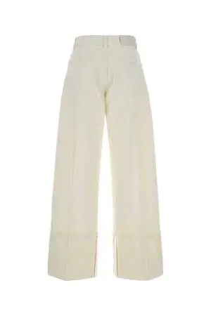 Givenchy Denim Wide-leg Jeans - White