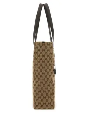 Gucci Fabric Shopping Bag Gg Medium