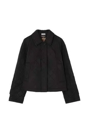 Burberry Nylon Quilted Jacket - Multicolor