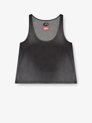 DIESEL® Diesel Women De-Misy-S Cotton And Lyocell Tank Top Multicolor