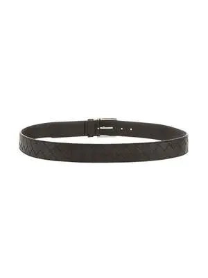 Bottega Veneta Calfskin Woven Belt