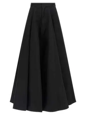 Balenciaga Godet' Skirt - Black