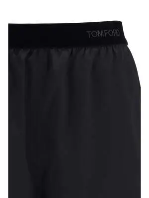 TOM FORD Stretch Silk Satin Pj Shorts