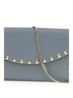 Valentino Garavani Rockstud Chain Wallet