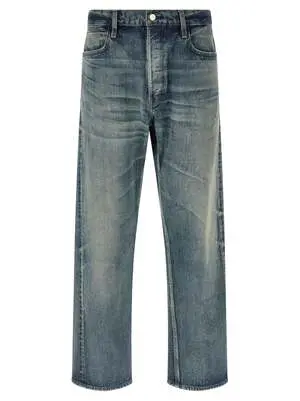 Fear Of God Stone Washed Jeans - Blue
